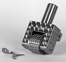 Press Style Manual Numbering Heads | Durable Technologies