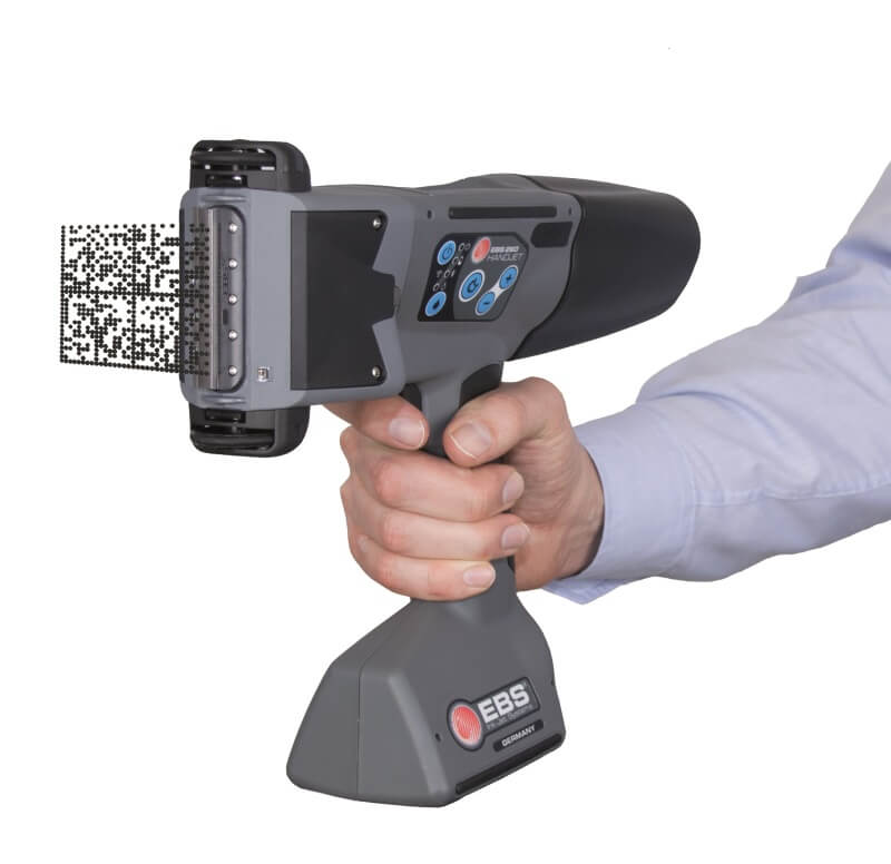 Portable Inkjet Printer Gun for Large Character Printing and Coding