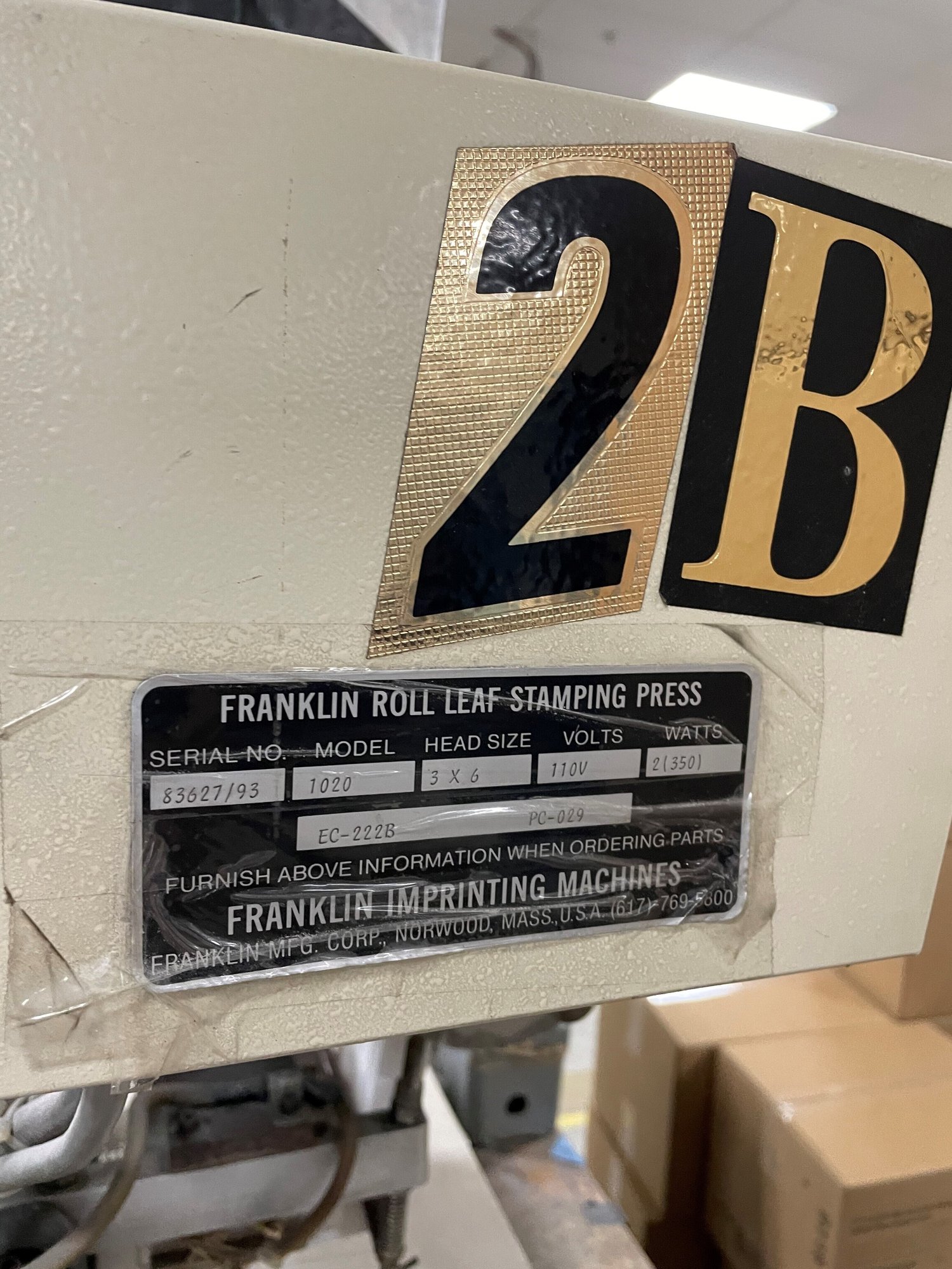 Magnesium Dies and Foil Ribbons for Hot Stamping